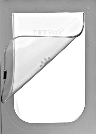 PETWAY FLEXIBLE FLAP SMALL 240 X 190MM CLEAR | highland-shutters