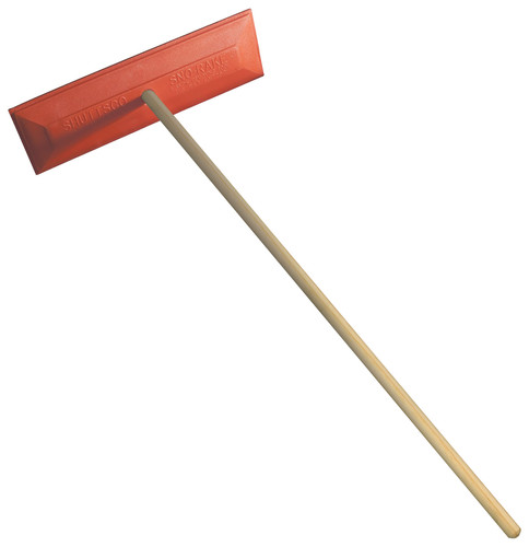 Commercial SHUTTSCO Heavy Duty Snow RAKE Brush Broom Vinyl Coated ...