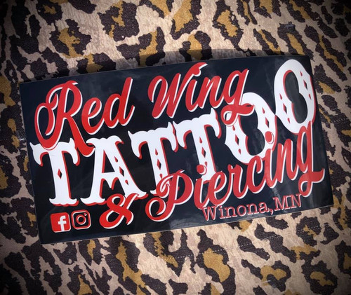 RWT Bumper Sticker | Red Wing Tattoo