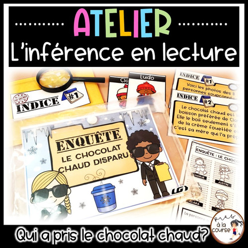 Atelier de lecture avec inférences Hiver | Prof à la course