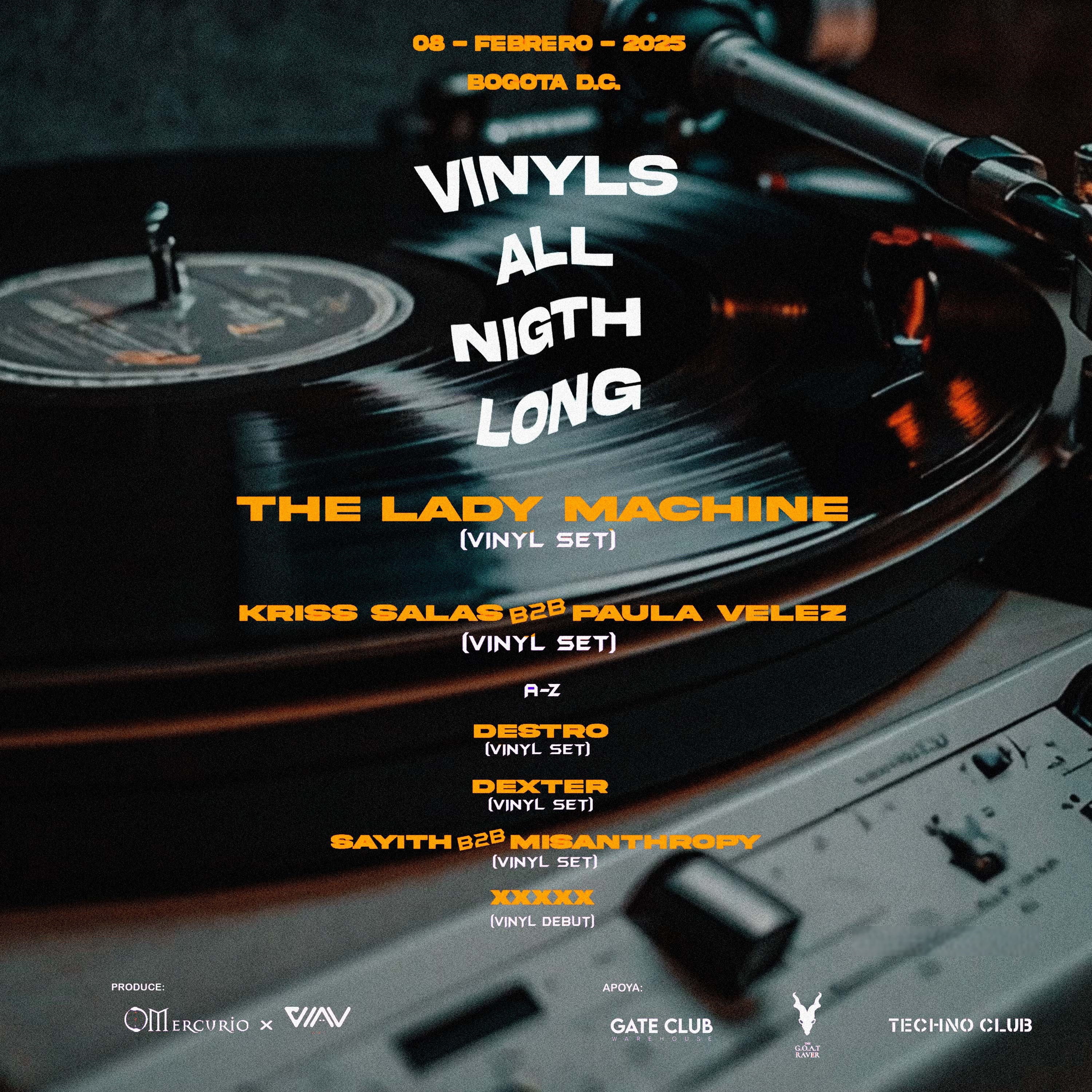 Lady Machine - Vinyls All Night Long | Gate Club, Tv. 39a #20a-69
