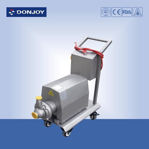 CIP PUMP AND TROLLEY＜台車付きCIPポンプ＞ | mbsmicrobrewery