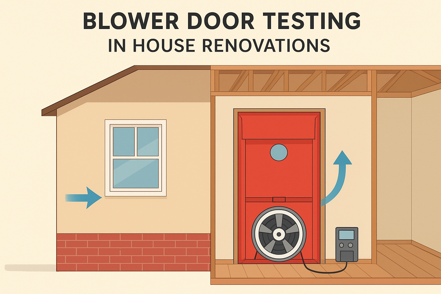 Blower Door Testing for Additions & Renovations
