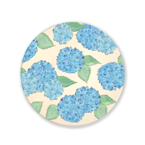 Set of 4 Hydrangeas Coasters | Eileen Graphics