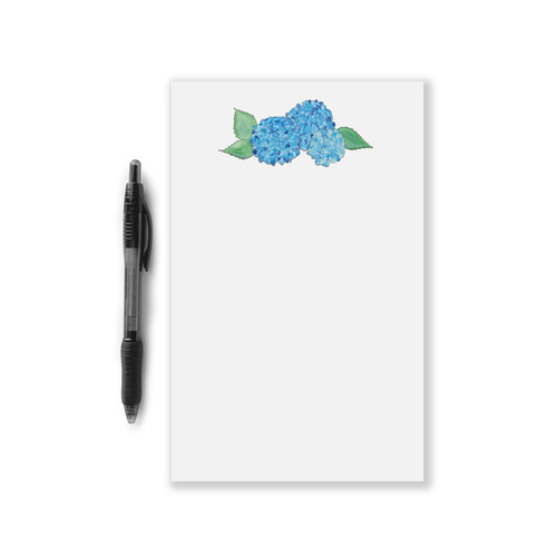 Hydrangeas Notepad | Eileen Graphics