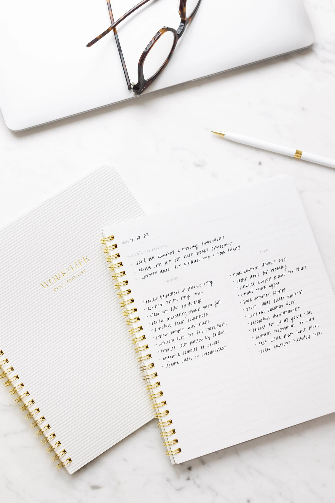 Work/Life Notebook | Eileen Graphics