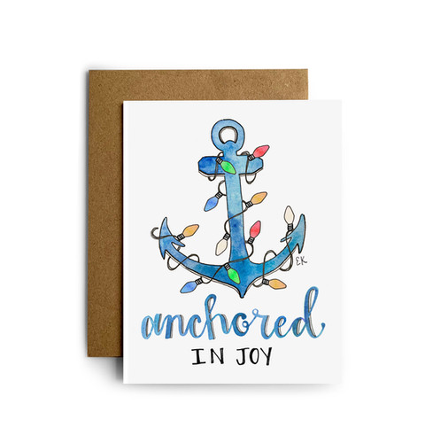 Holiday Anchor Card | Eileen Graphics