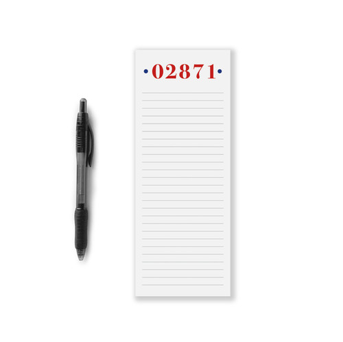 02871 Skinny Notepad | Eileen Graphics