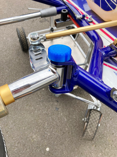 OTK Pair of Magnetic Castor Caps/Covers | Jb Kart Racing