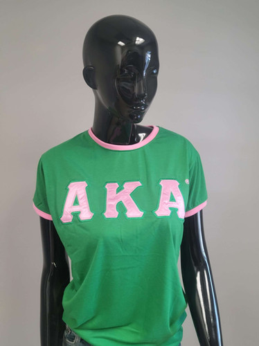 AKA New Green Ringer Tee | Mysite