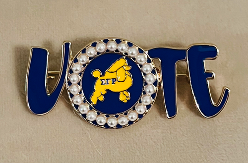 Sigma Gamma Rho Vote Pin | Mysite