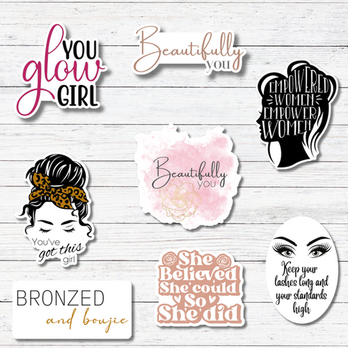 Go Girl Sticker/Magnet | OilyGraphicCreations