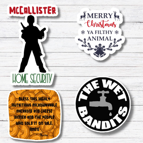 Home Alone Stickers/Magnet | OilyGraphicCreations