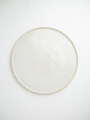 Off White Plate | Saeam Kwon Ceramics