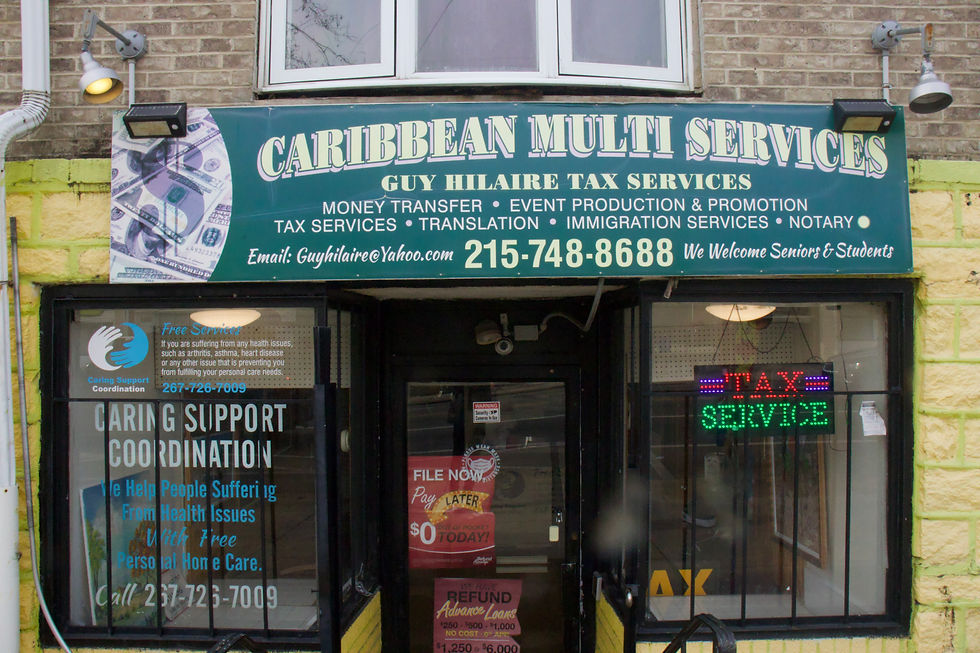 Caribbean Multi Services Guy Hilaire Tax Services | 406 N 63rd St | 406 N 63rd St, Philadelphia ...