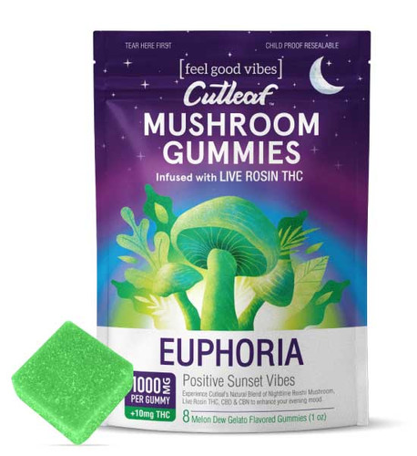 Cutleaf Mushroom Gummies | Rays Vape and Beyond