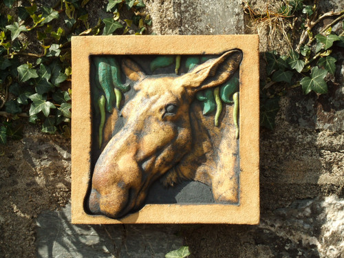 Moose Cow and Crack Willow | amamenec-sculpture