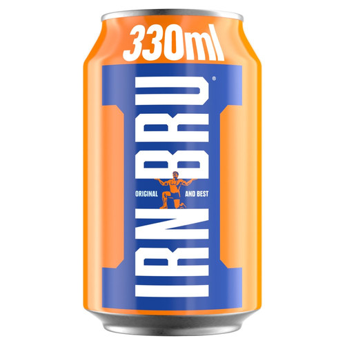 IRN-BRU Soft Drink Can 330ml × 24 × 1 | 786 Horizon Foods