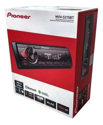 Auto Estereo Pioneer MVH-S215BT | Store Tekno