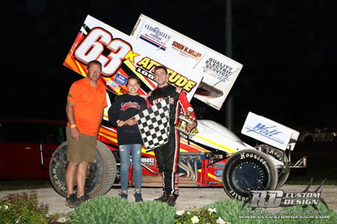 Kevin Karnitz gets 2nd win of the season Saturday nigth at PDTR