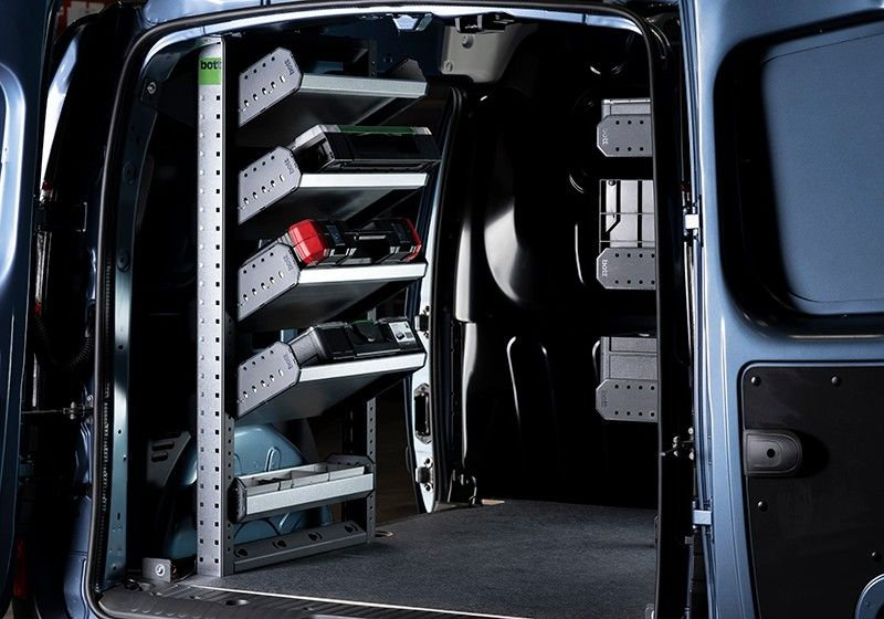 Minimise time wasting through toolbox and van-racking system