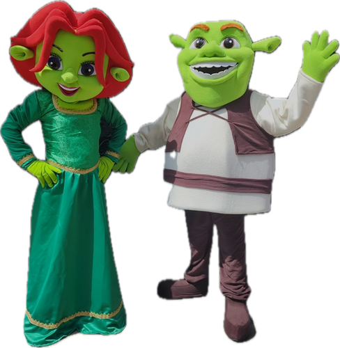 Shrek, Fiona Party Characters Columbus, Cincinnati, Cleveland, Dayton ...
