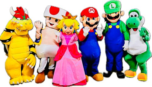 Columbus Ohio Super Mario Parody Characters For Hire | Luigi Party ...