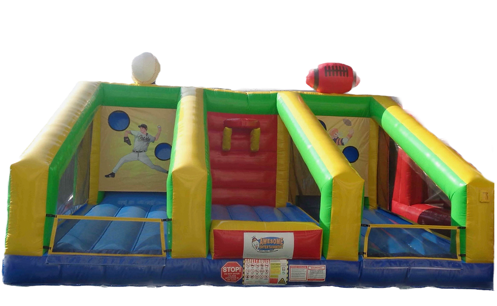 Inflatable Sports Fun Zone Rental Columbus, Ohio | Awesome ...