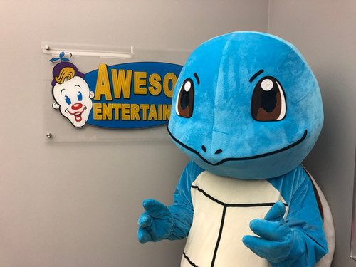 Squirtle Pokémon Parody Party Character for hire Columbus, Ohio Kids ...