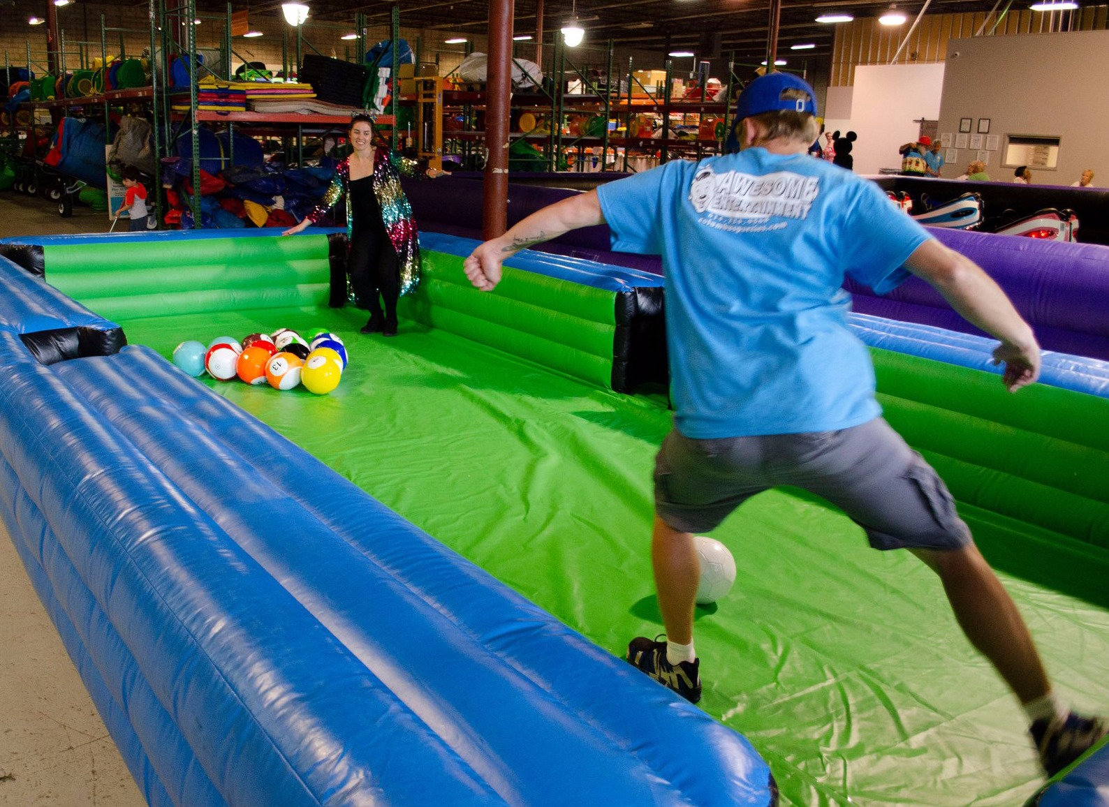Inflatable Human Billiards Rental -Ohio | Awesome Giant Game Rentals