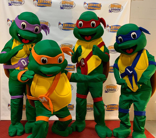 Columbus, Ohio Ninja Turtle Parody Party Characters for Hire | Ninja ...