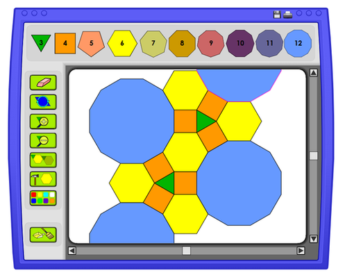 Tessellation Creator from NCTM Illuminations | A Dash of Research