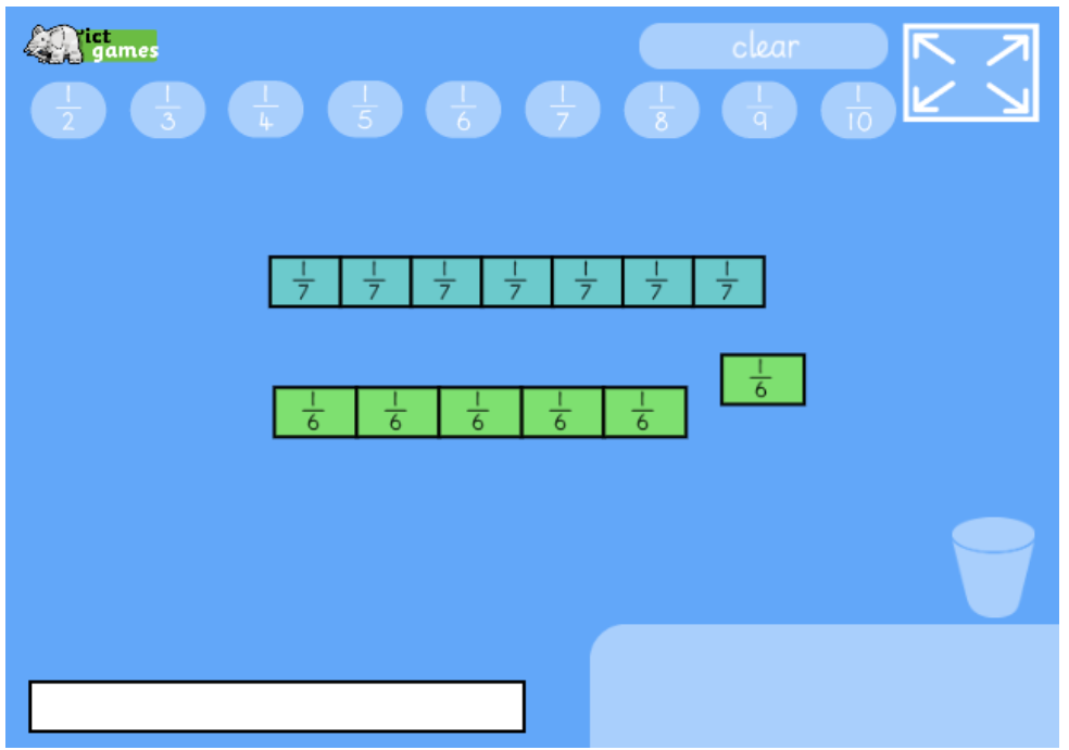 Equivalent Fractions from ICT Games | A Dash of Research
