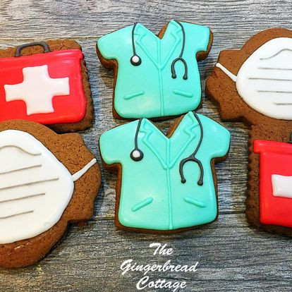 Medical - Doctor, Nurse, CNA Cookies - 12 | the-gingerbread-cottage