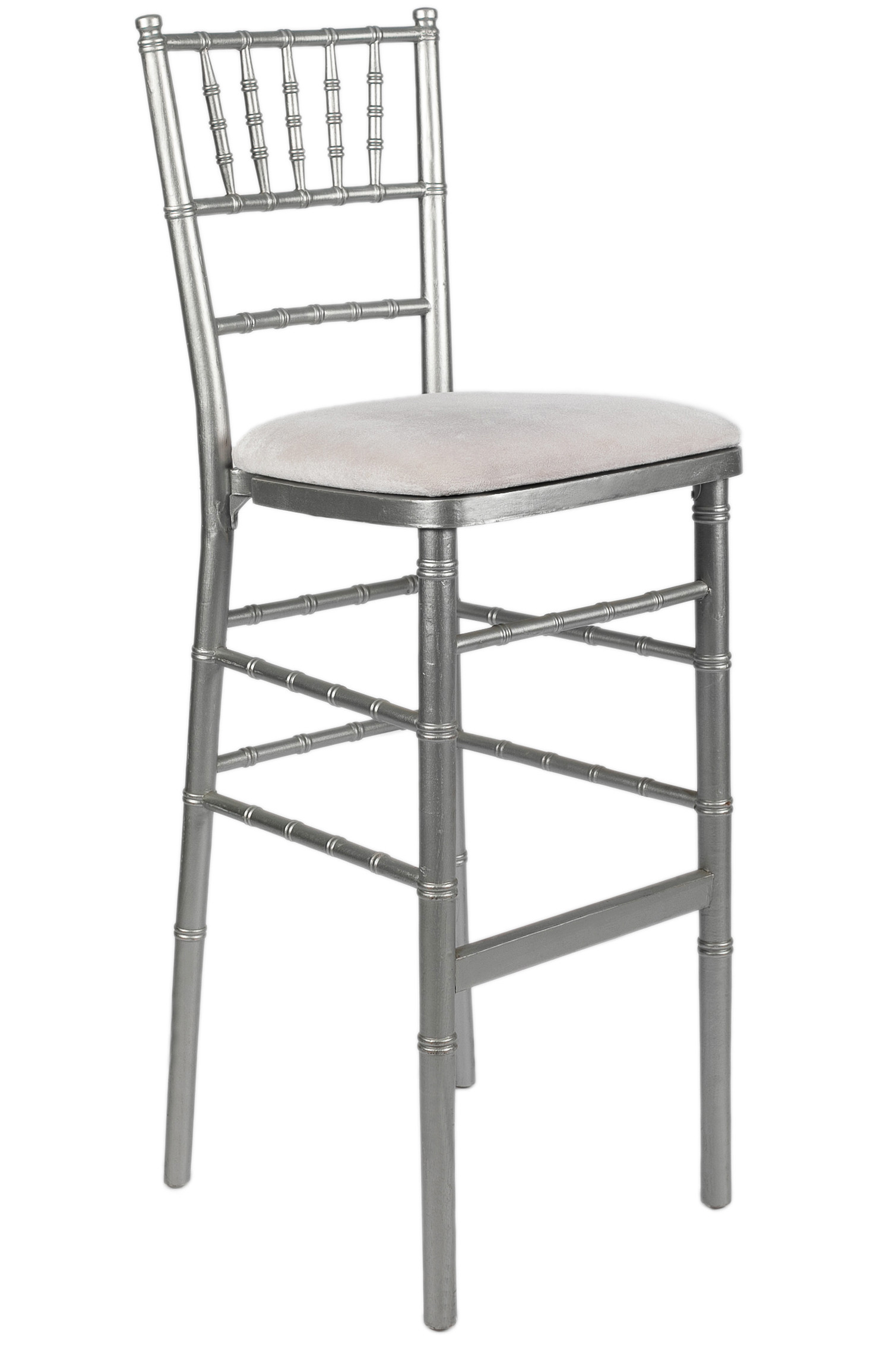 CHIAVARI SILVER - BARSTOOL - Hensley Event Resources