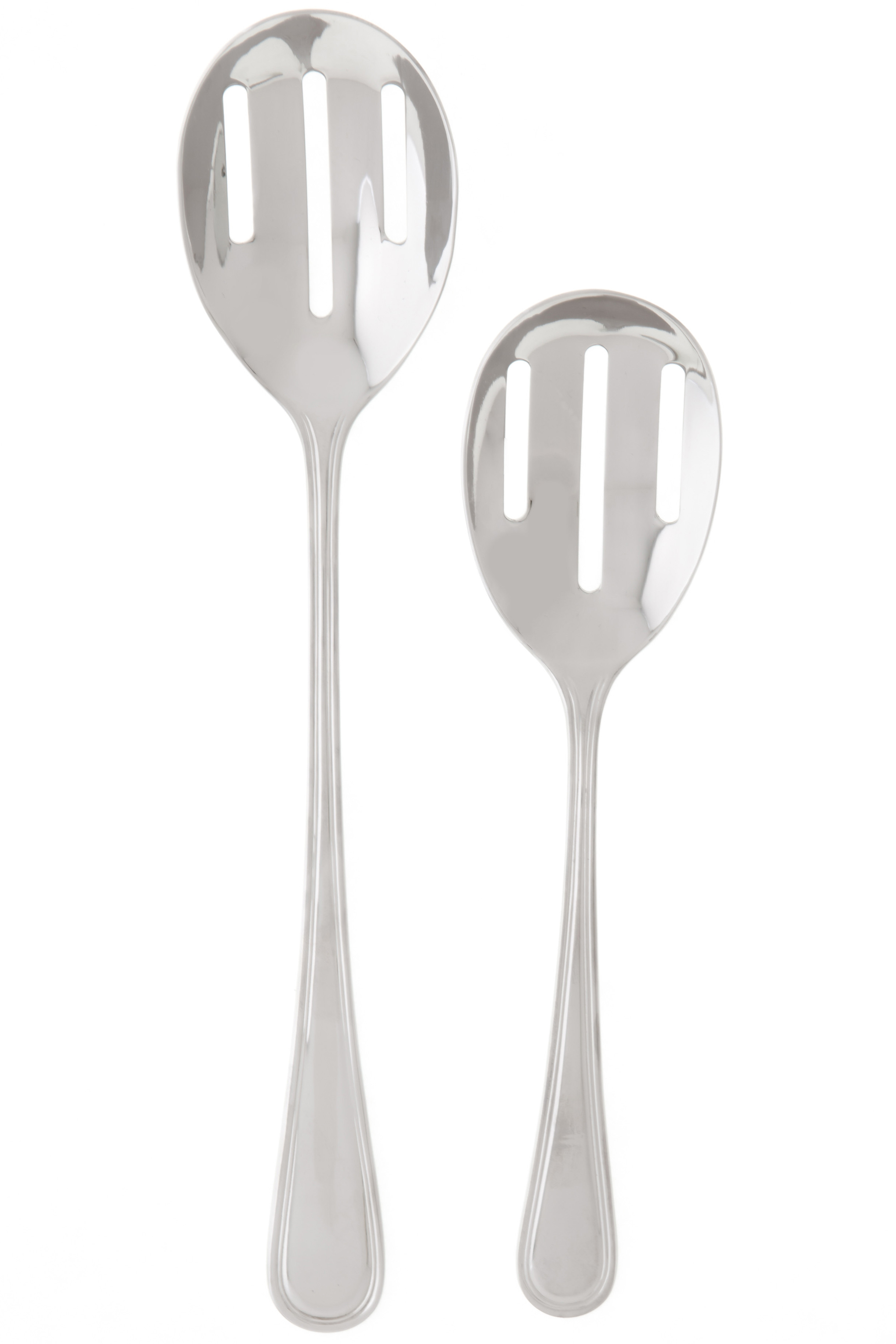 SLOTTED SERVING SPOON 11 1/4" - STAINLESS STEEL - Hensley Event Resources