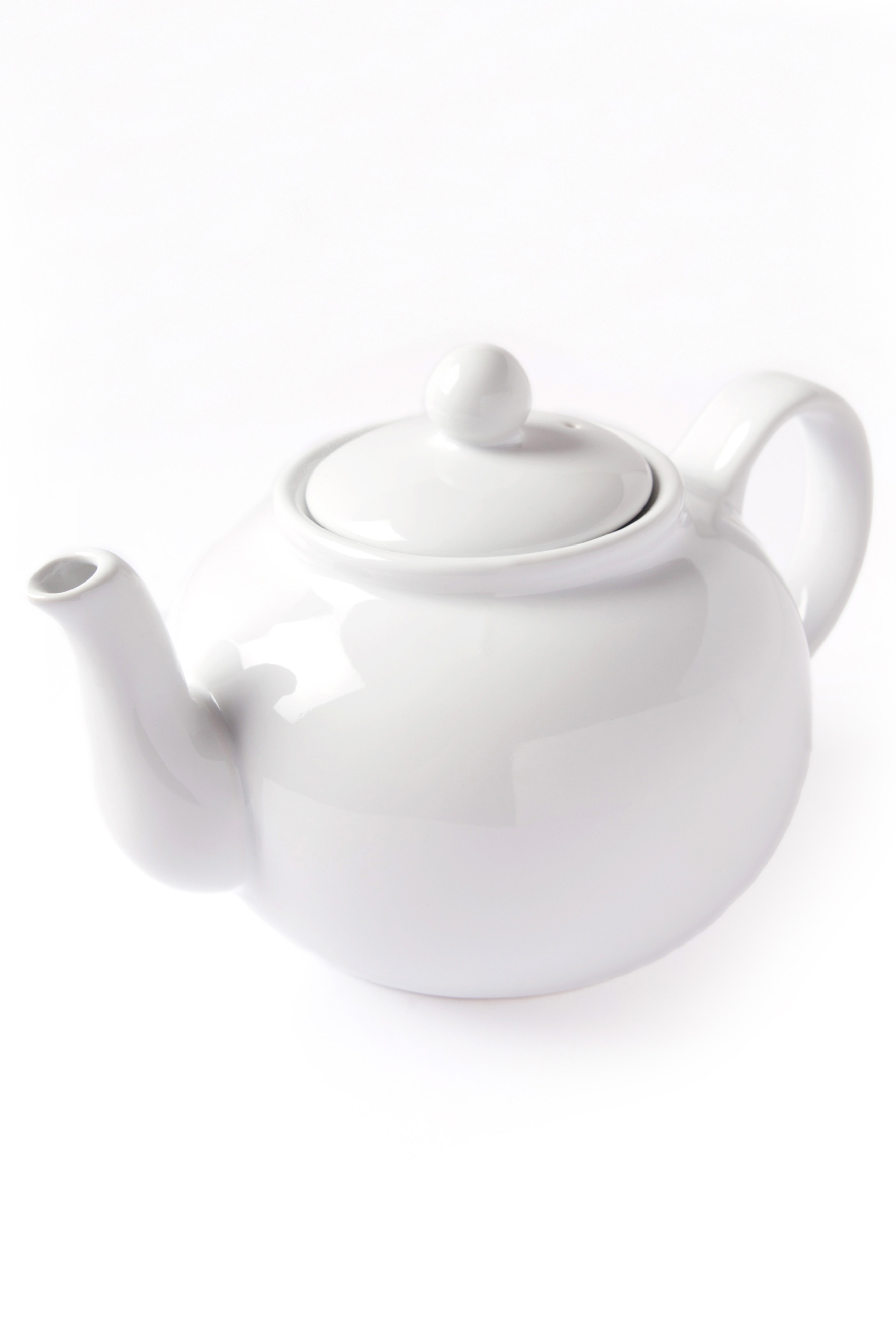 WHITE PORCELAIN - TEAPOT - Hensley Event Resources