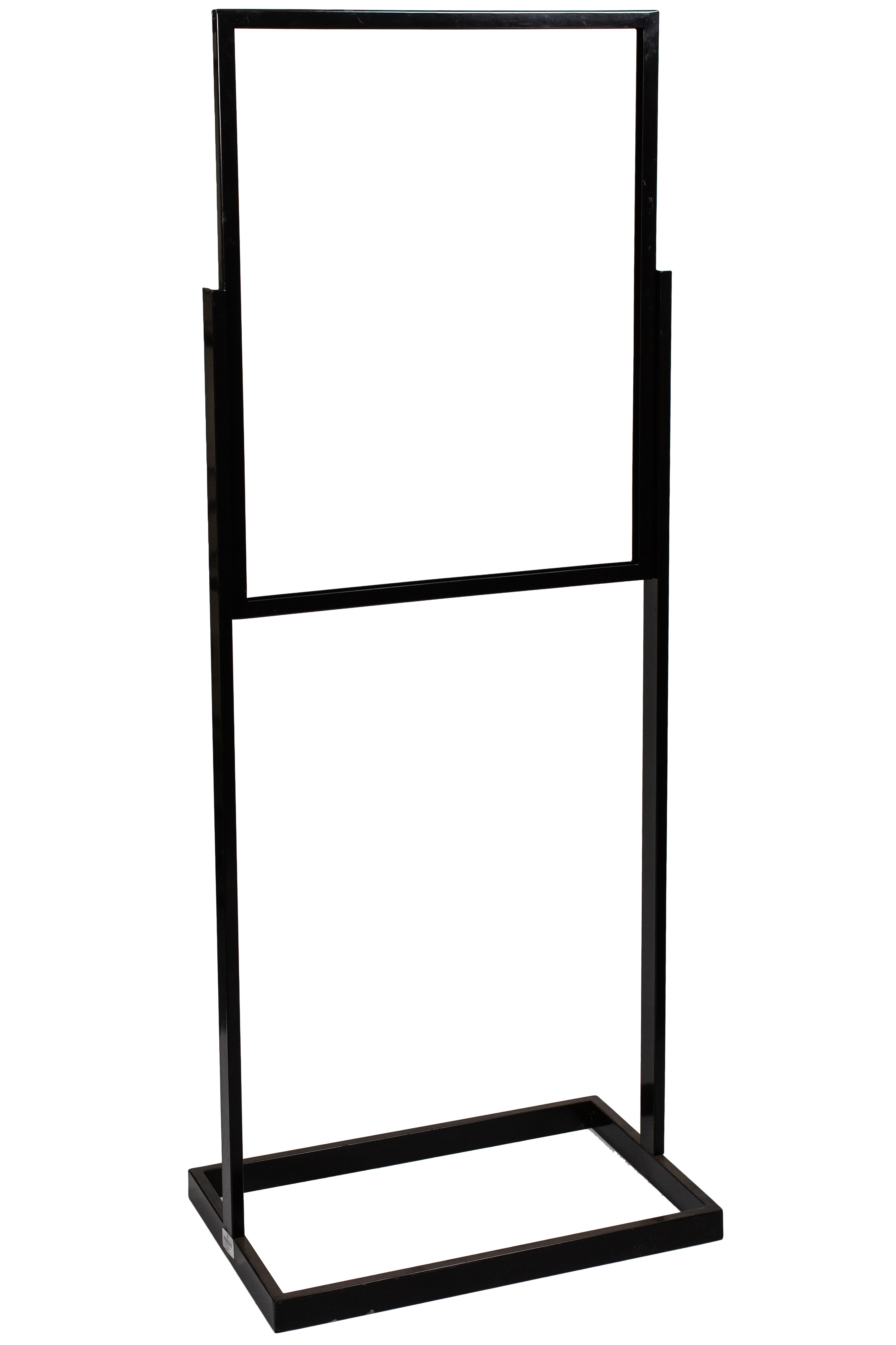 BLACK METAL SIGN HOLDER - Hensley Event Resources