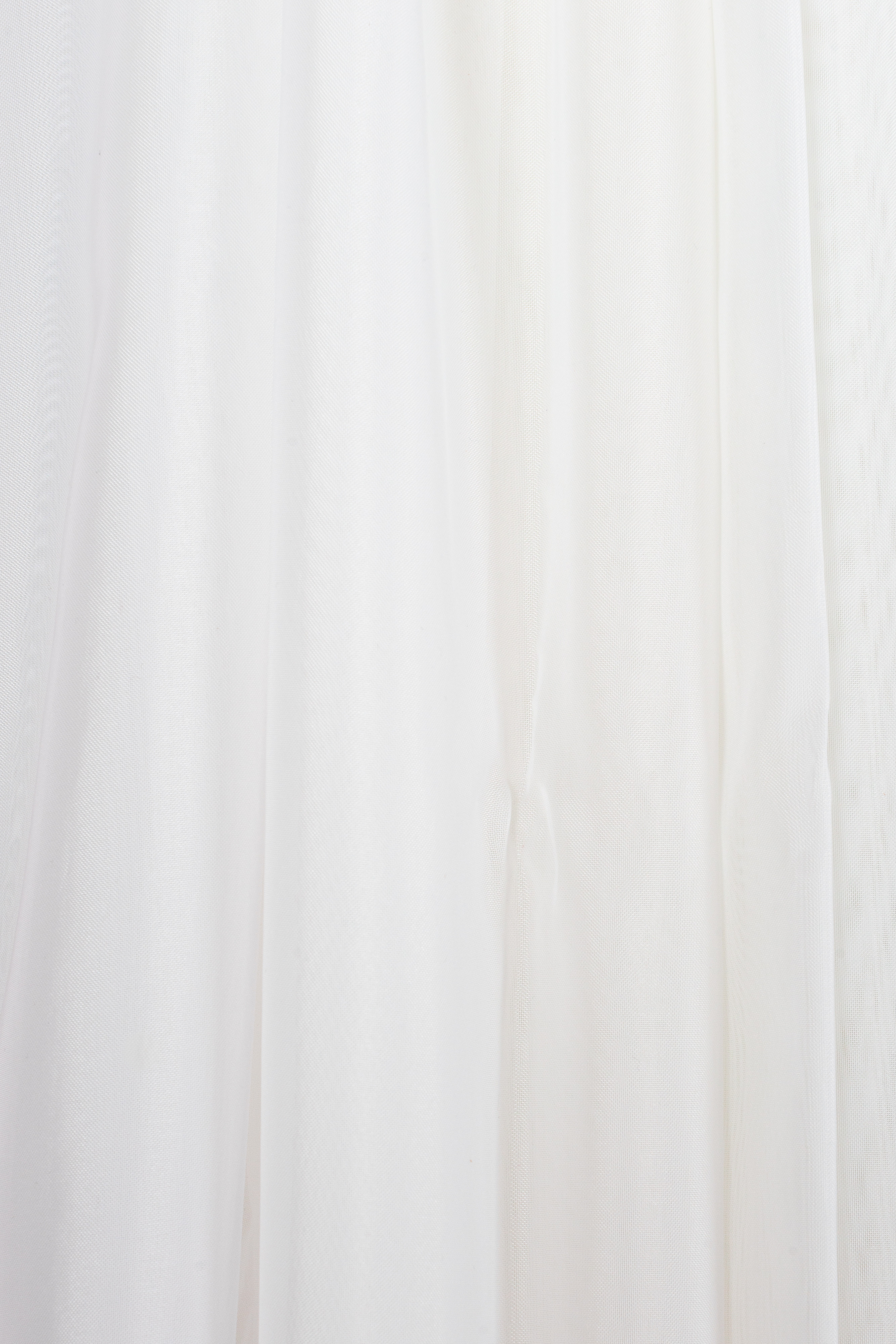 SHEER WHITE TIE BACK - PIPE & DRAPE - Hensley Event Resources