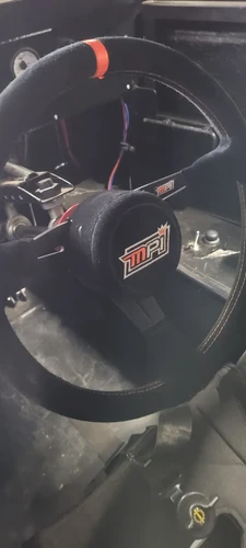MPI SUEDE STEERING WHEEL W/ CENTER PAD | FRP Products