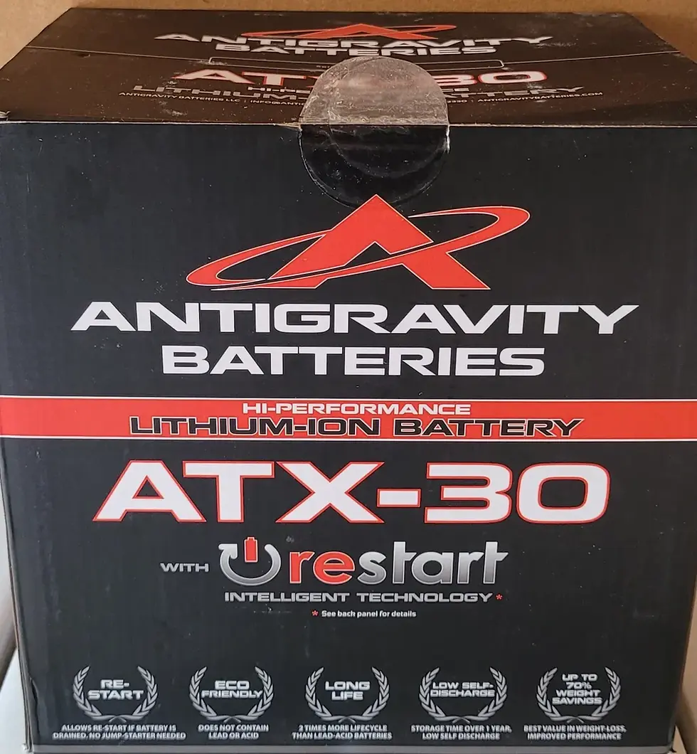 Complete Lightweight Anti- Gravity Battery Kit | FRP Products