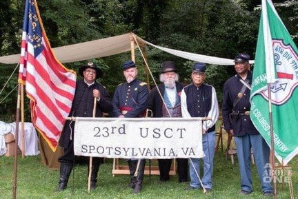 Living History Event featuring members of the 23rd United States ...
