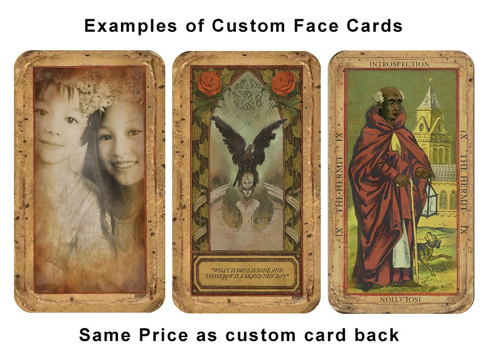 Custom Tarot Card Backs