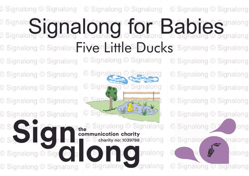 Five Little Ducks Nursery Rhyme Video | Signalong