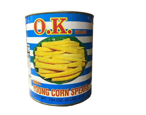 Whole Young Baby Corn In Brine | thaifooddepot