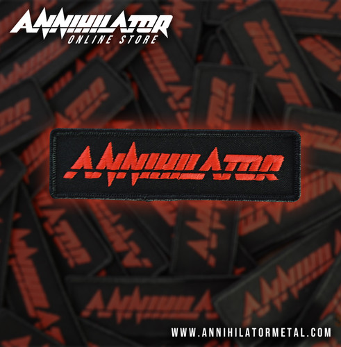 ANNIHILATOR RECTANGLE LOGO PATCH | annihilator