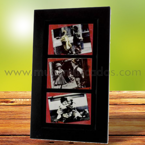 Marco recuerdos en madera mediano | REGALOS CORPORATIVOS