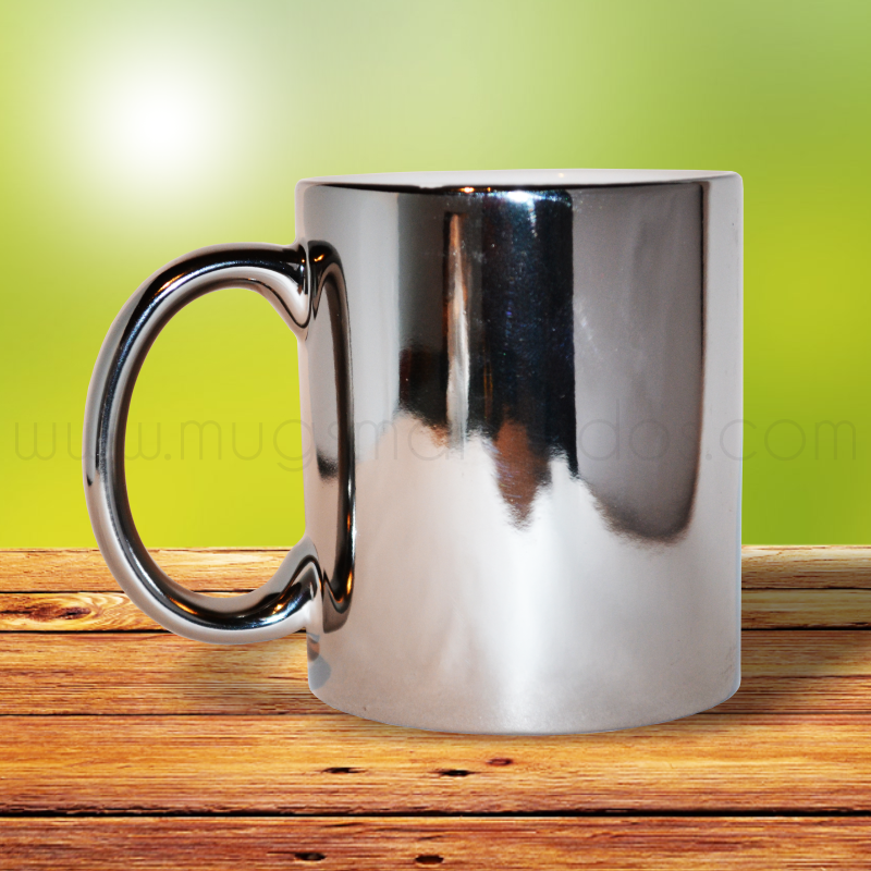 Mug espejo plata | Mugs Marcados.com | Regalos