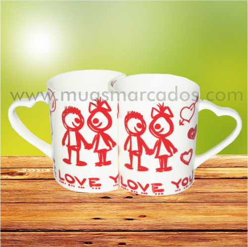 Mug Pareja | Mugs Marcados.com