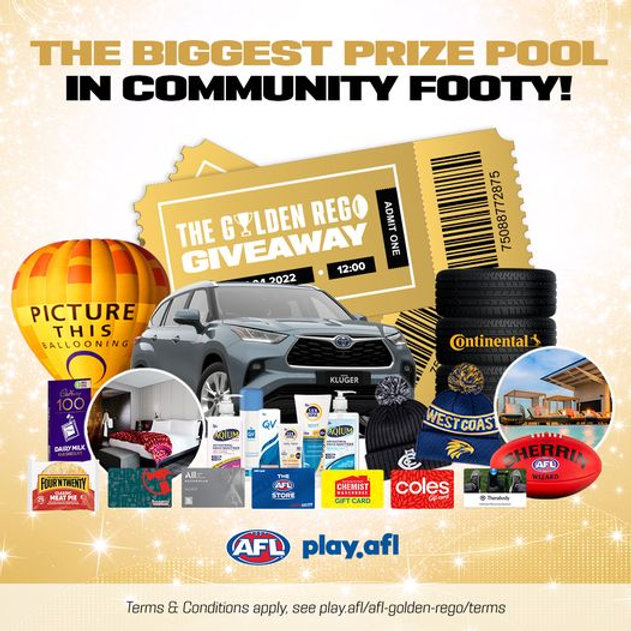 Love community footy and want to win some epic prizes?